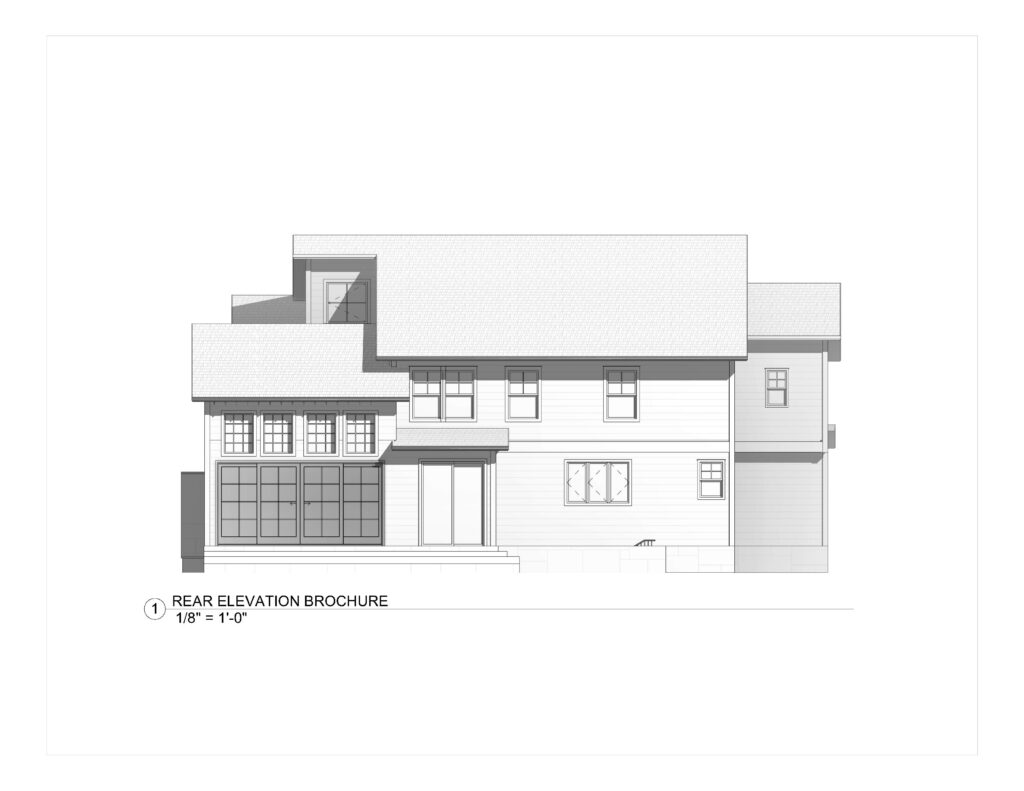 Rear Elevation - Premier Design Custom Homes