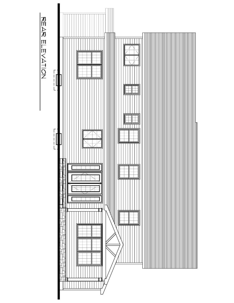 Rear Elevation - Premier Design Custom Homes